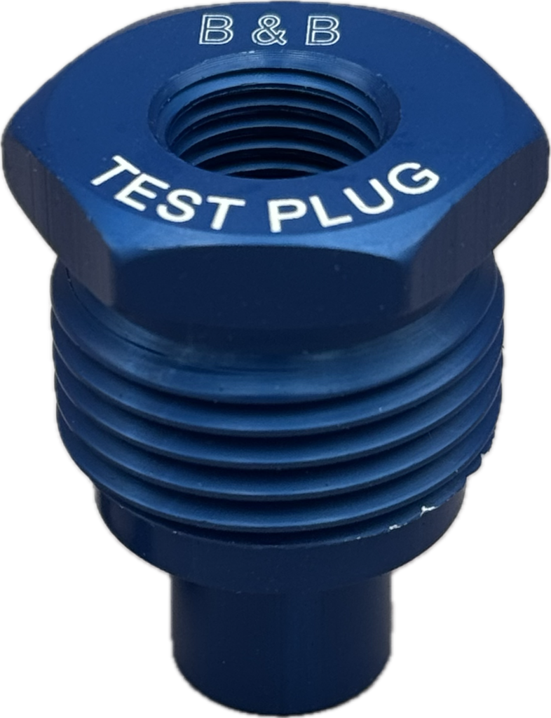 Test Plug w/ Washer – B&B Molders